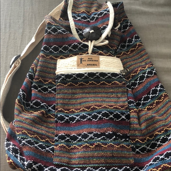 Bags | Handmade Weave Backpack | Poshmark
